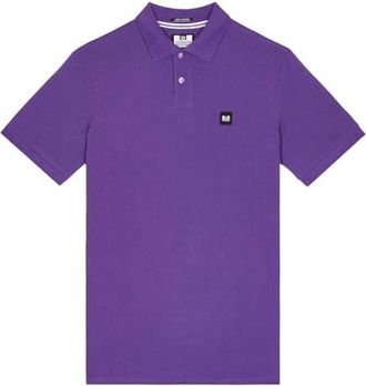 Weekend Offender Caneiros Badge Polo pour homme Violet, violet, L