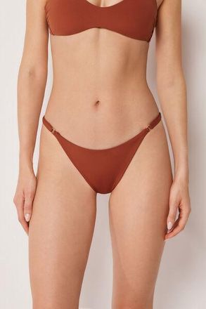 Calzedonia Brazilian-bikinihose Mit Schmalen Seiten Premium Fit Braun