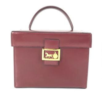 Celine Pre-owned Cuir sacs-celine - Femme - Pre-owned - Brun - Taille: ONE Size