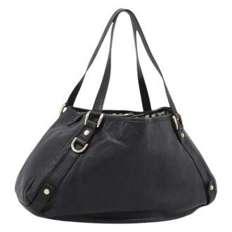 Gucci Sac cabas vintage doccasion - Femme - Pre-owned - Noir - Taille: ONE Size