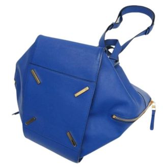 Loewe Pre-owned Hammock Medium Handbag - Femme - Pre-owned - Bleu - Taille: ONE Size