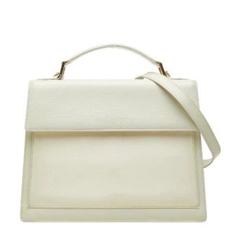Saint Laurent Pre-owned Leder 2way Bag - - Pre-owned - Damen - Wei&szlig; - ONE SIZE