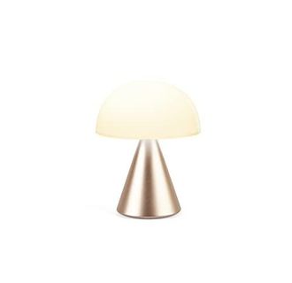 Lexon MINA L Lampe Champignon LED sans fil rechargeable, lampe &agrave; poser avec 9 couleurs de lumi&egrave;re avec variateur dintensit&eacute;, tactile et rechargeable, jusqu&agrave;