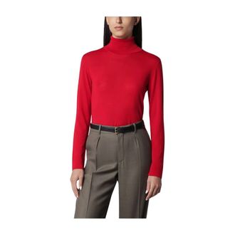 R&oacute;he Femme, Pulls, Rouge, Taille: 36 FR Col roul&eacute;