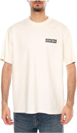 Dickies Homme, Tops, Blanc, Taille: S T-Chemises
