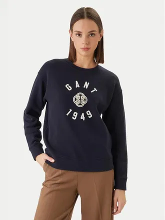 GANT Sweatshirt 4201485 Dunkelblau Regular Fit
