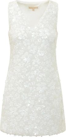 Michael Kors Femme, Robes, Blanc, Taille: 40 FR Party Robes