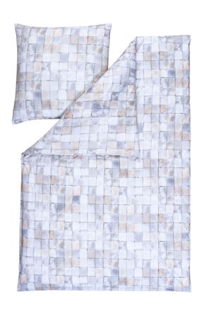 ESTELLA Mako Interlock Jersey Bettw&auml;sche Paco 135 x 200 cm / 80 x 80 cm 6853-195 Peach