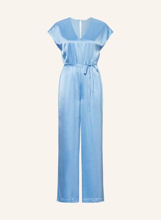 Mrs & Hugs Mrs & Hugs Satin-Jumpsuit blau