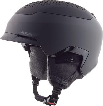 Alpina Alpina Unisex - Erwachsene, GEMS Skihelm, Black matt, 55-59 cm