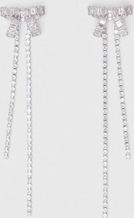 Maje Boucles DOreilles Naud &Agrave; Strass - Cristal - Maje