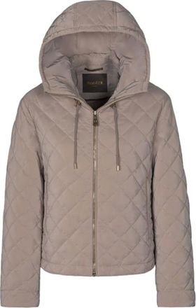 Moorer Femme, Vestes, Brun, Taille: 40 FR Armidya-Dos Veste Matelass&eacute;e &agrave; Capuche