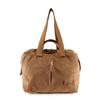 Tucano Tote bag en effet velours en coton