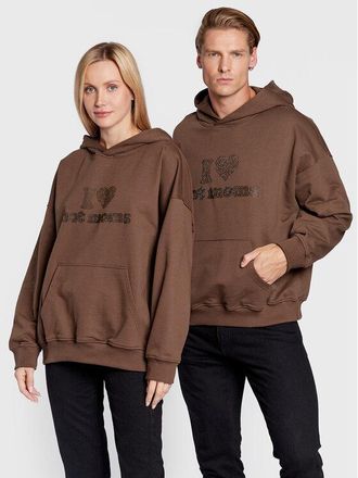 2005 Sweatshirt Unisex Hot Moms Braun Relaxed Fit