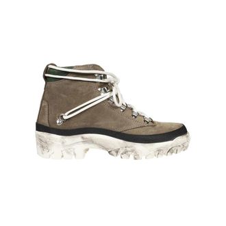 Reese Cooper Leder-Schn&uuml;rstiefel - - Shoes - Herren - Gr&uuml;n - 40 EU