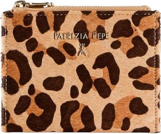 Patrizia Pepe Portefeuille zipp&eacute; Fly Double - Femme - Accessoires - Beige - Taille: ONE Size