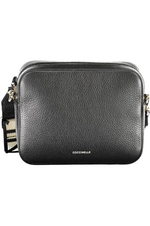 Coccinelle Damen schwarze Lederhandtasche