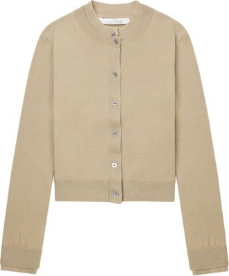 Rokh cardigan boutonné en laine vierge - Tons neutres