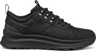 Geox Herren U SPHERICA ACTIF X2 Sneaker, Black, 43 EU