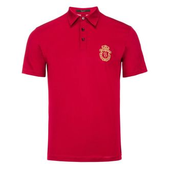 Billionaire Boys Club Polo Shirt Crest - - Tops - Herren - Rot - XS