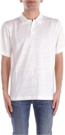 MC2 Saint Barth Homme, Tops, Blanc, Taille: L Polo &eacute;l&eacute;gant Fraser