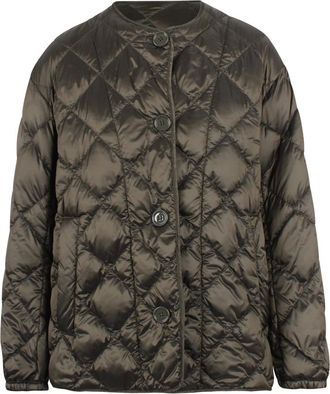 Max Mara Femme, Vestes, Vert, Taille: 42 FR The Cube Quilted Water-Repellent Down Jacket