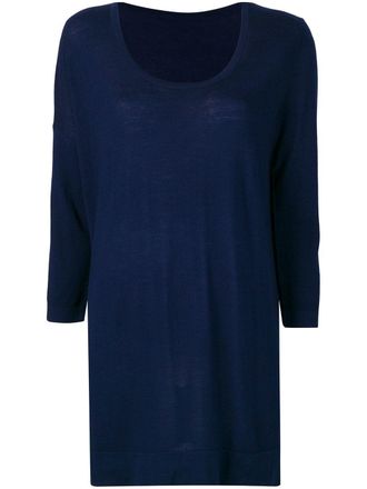 Sottomettimi Langer Pullover - Blau