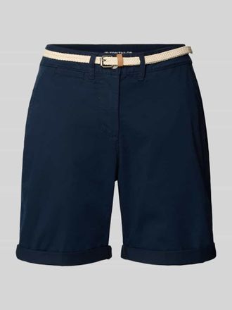 Tom Tailor Regular Fit Chinoshorts aus Baumwoll-Mix