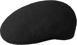 Kangol Bermuda 504 Casquette Souple, Noir-Noir, Medium Homme