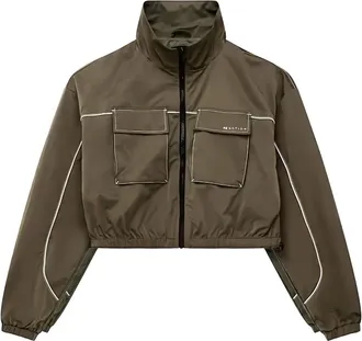 P.E Nation Recap Sportjacke mit aufgesetzten Taschen - Braun