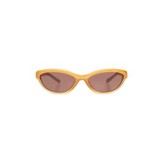 Jacquemus Curvo Sonnenbrille - - Accessories - Damen - Braun - ONE SIZE