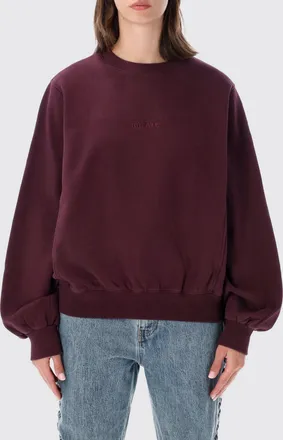 Rotate Sweat-shirt oversize en coton bio &agrave; manches ballon