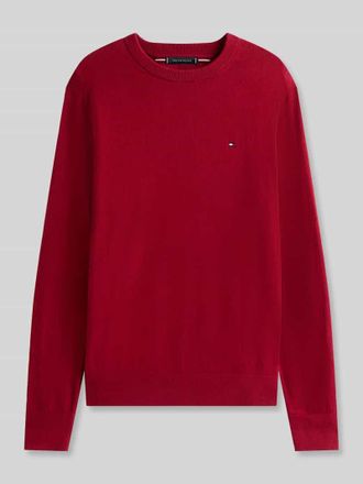 Tommy Hilfiger Regular Fit Pullover aus Baumwoll-Kaschmir-Mix