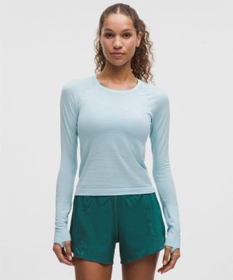 lululemon Haut manches longues Swiftly Tech 2.0 Longueur taille pour Femmes - Taille 10