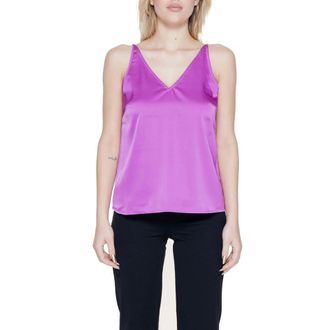 Vila Vila, Femme, Tops, Rose, Taille: 40 FR Viravenna V-neck Strap Top