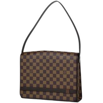 Louis Vuitton Pre-owned Damier Canvas Umh&auml;ngetasche - - Pre-owned - Damen - Braun - ONE SIZE