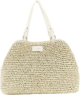 Caf&egrave;noir Femme, Sacs, Beige, Taille: ONE Size Borsa a spalla crochet bottone