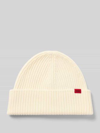 HUGO BOSS M&uuml;tze mit Label-Patch Modell Xola