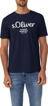 s.Oliver Weiches Jersey-T-Shirt mit Kurzarm und Rundhalsausschnitt im Doppelpack