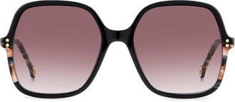 Carolina Herrera Damen Her 0244/S Sonnenbrille, Schwarz (Black Havana), 54