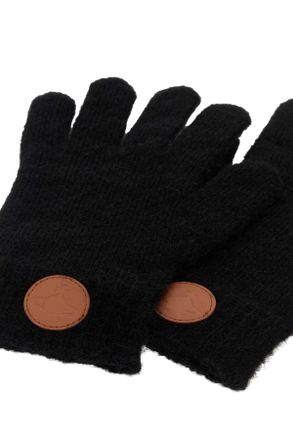 Vivienne Westwood Fluffy Gloves - Black