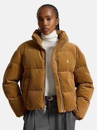 Polo Ralph Lauren Daunenjacke 211B20376001 Hellbraun Relaxed Fit