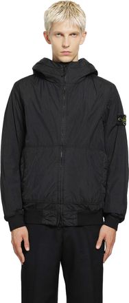 Stone Island 4100110 Crinkle Reps NY Hooded Jacket