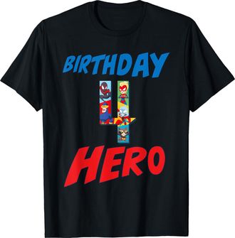 MARVEL Birthday Hero 4 T-Shirt