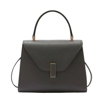 Valextra Femme, Sacs, Gris, Taille: ONE Size Iside Top Handle Mini Bag
