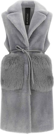 BLANCHA Weste - Grau