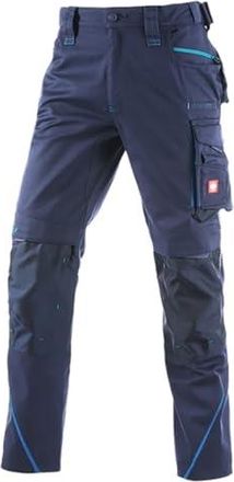 Engelbert Strauss e.s.motion 2020 Pantalon de travail Bleu fonc&eacute;/atoll 44-60, Bleu fonc&eacute;/Atoll, 58
