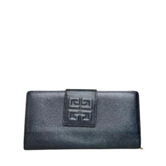 Givenchy Portefeuille Long Pre-owned - Femme - Pre-owned - Noir - Taille: ONE Size