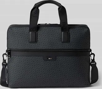 HUGO BOSS Laptoptasche mit abnehmbarem Schulterriemen