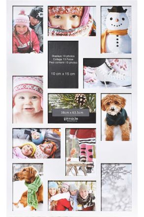 Nielsen Design Bilderrahmen, Wei&szlig;, Kunststoff, rechteckig, 38.1x63.5 cm, Bilder und Zubeh&ouml;r, Bilderrahmen, Bilderrahmen Kunststoff